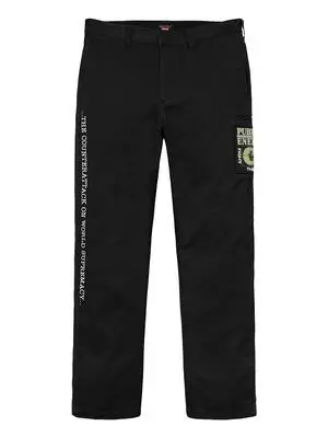 Supreme Undercover/public Enemy Work Pant - Black