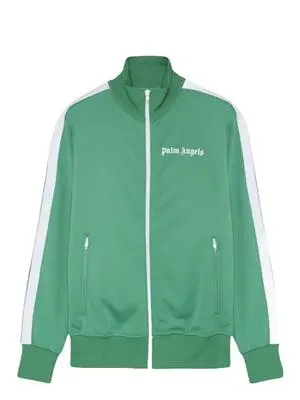 Palm Angels Track Jacket - Green/white