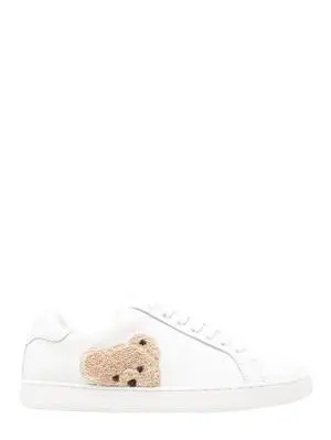 Palm Angels Teddy Bear Sneakers - White/brown