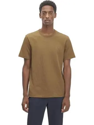 Everlane Cotton Slub Crew Neck Tshirt - Toasted Coconut