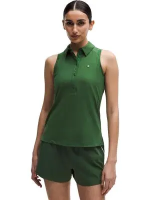 Lululemon Quick-dry Sleeveless Polo Shirt - Ivy Grove
