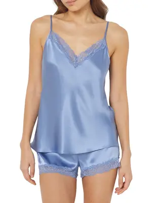 ETAM Etam Milky Silk Camisole Azure Blue