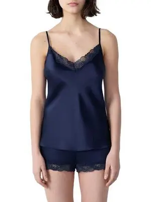 ETAM Etam Milky Silk Camisole Blue