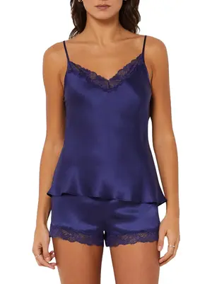 ETAM Etam Milky Silk Camisole Indigo