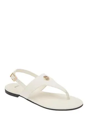 BOSS Millie Slingback Sandal - Open White