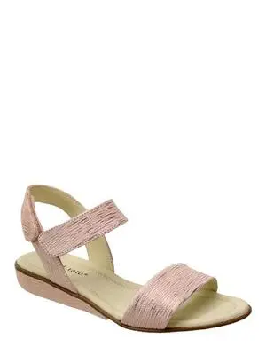 DAVID TATE Scala Slingback Sandal - Pink Lizard