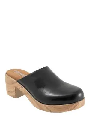 Softwalk Felida Platform Mule - Black