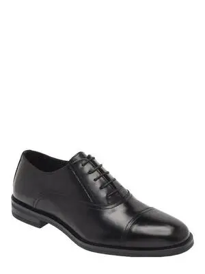 STUART WEITZMAN Club Classic Cap Toe Oxford - Black