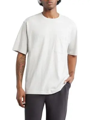 Bp. Washed Oversize Pocket T-shirt - Grey Jet Heather