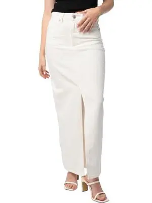 Blanknyc High Rise Maxi Denim Skirt - See You Again