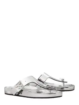 Tory Burch Tory Burch Mellow Thong Sandal Argento