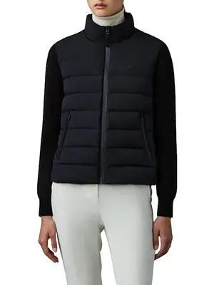 Mackage Oceane City Down Puffer Jacket - Black
