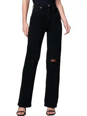 BLANKNYC BLANKNYC Franklin High-Waist Wide-Leg Jeans