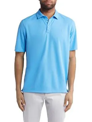Johnston & Murphy Xc4® Cool Degree Performance Golf Polo - Light Blue