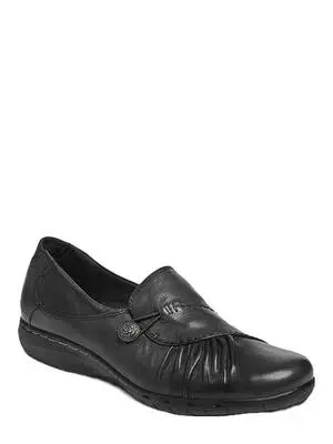 ROCKPORT COBB HILL Paulette Leather Slip-on - Black