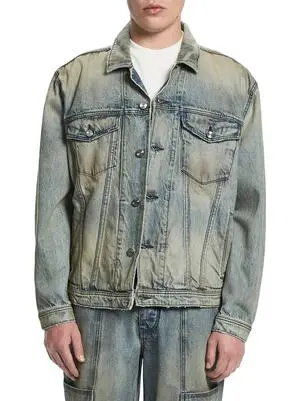 VAYDER Oversize Denim Trucker Jacket - Vega
