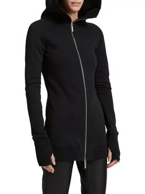 MARCELLA Prospect Front Zip Hoodie - Black