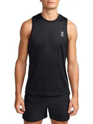 On On Core Running Tank Top Black