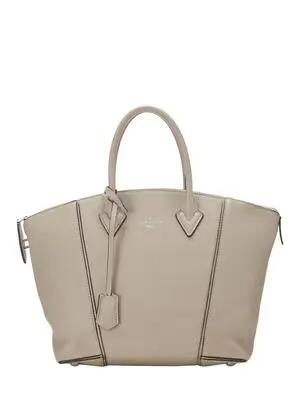 LOUIS VUITTON Taurillon Soft Leather Lockit MM
