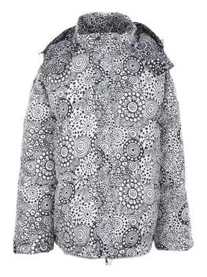 10 CORSO COMO Printed Down Jacket - White