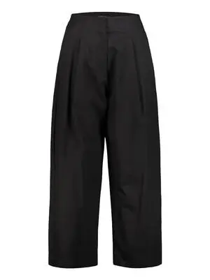 DR. HOPE Cotton Pleated Trousers
