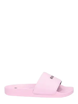 MSGM Pool Slides - Pink