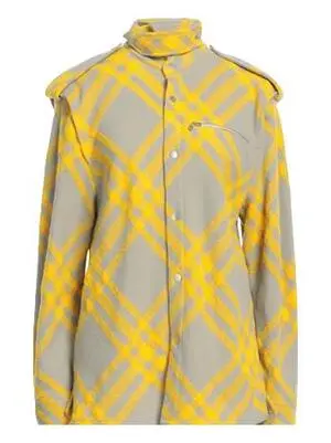 Burberry Tartan Flannel Shirt - Yellow
