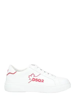 Dsquared2 Leather Low-top Sneakers - White