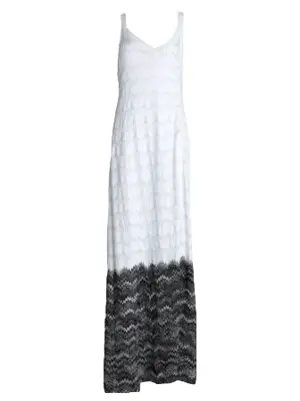 Missoni Maxi Dress - White