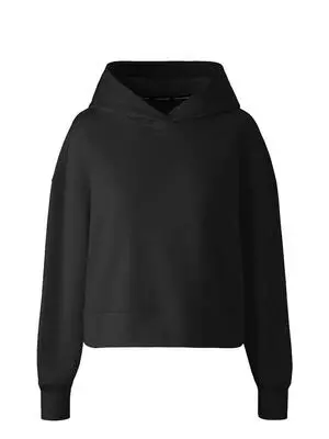 Canada Goose Muskoka Embroidered Logo Hoodie - Black