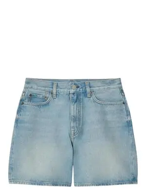 Cos High-rise Denim Shorts - Blue