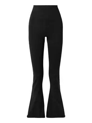 Nike Stretch-jersey Flared Leggings - Black
