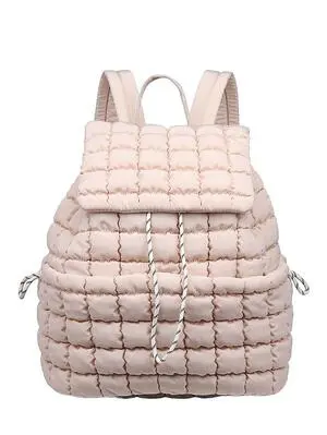SOL AND SELENE Vitality Puffer Backpack - Cream