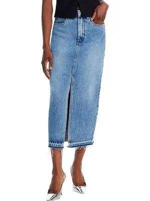 Blanknyc Denim Midi Skirt - Double Dut