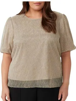 ESTELLE Pleated Top
