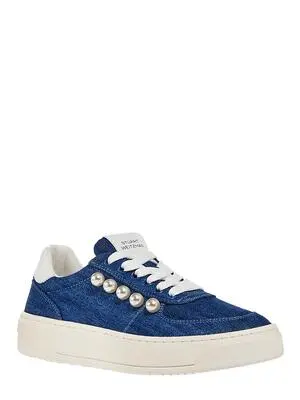 STUART WEITZMAN Stuart Weitzman Courtside Pearl Sneakers Washed