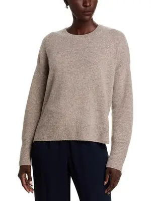 Bloomingdale'S Long Sleeve Crewneck Pullover - Sesame