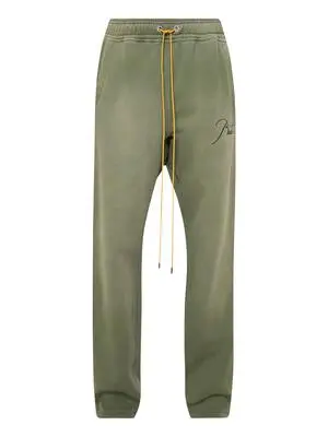 Rhude Drawstring Jogger Sweatpants - Green