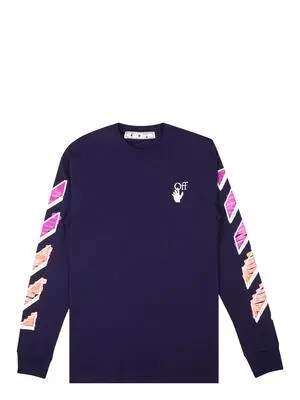 Off-White Diag Marker T-shirt - Purple