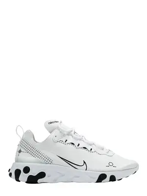 Nike React Element 55 'Schematic' Sneakers White