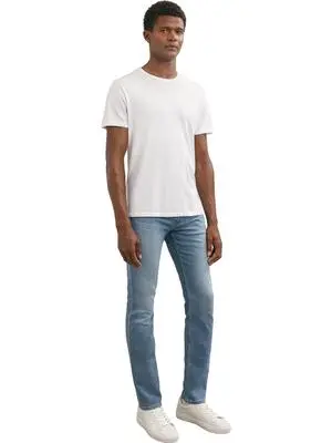 Paige Slim Fit Stretch Jeans - Kenney Blue