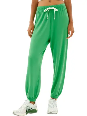 Splits59 SPLITS59 Andie Oversized Fleece Sweatpant Grass