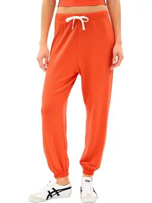 Splits59 Andie Oversized Fleece Sweatpant - Valencia