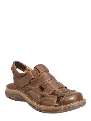 BØRN Cabot Iii Sandal - Brown Leather