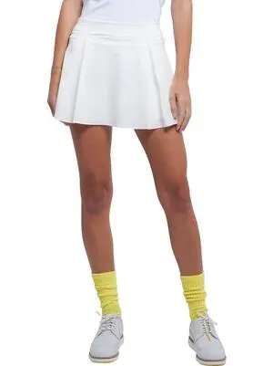 English Factory Sportswear Pleated Skort - White