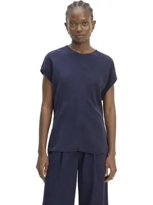 Everlane Drape Top - Navy