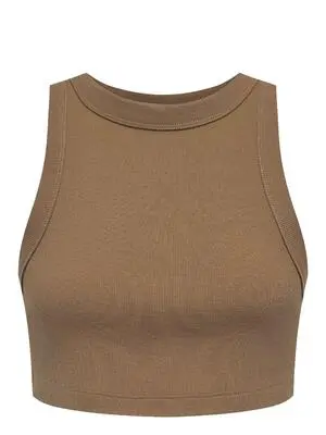 12 STOREEZ Sleeveless Cotton Crop Top