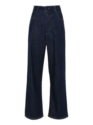 BASERANGE Baserange High-Waisted Straight-Leg Jeans