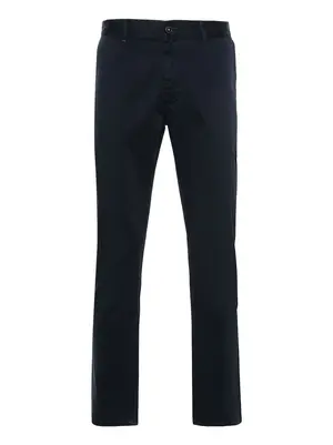 BOSS Slim-fit Cotton Chinos - Blue