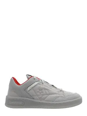 CONVERSE Stitched Pattern Lace-up Sneakers - Grey